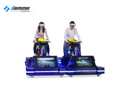 Cina Simulatore del motociclo del parco di divertimenti VR che corre piattaforma con i giochi eccitanti in vendita