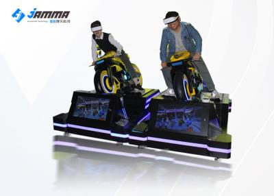 Cina Videogioco di guida dinamico del simulatore di realtà virtuale MOTO della piattaforma con i vetri di Deepoon VR in vendita