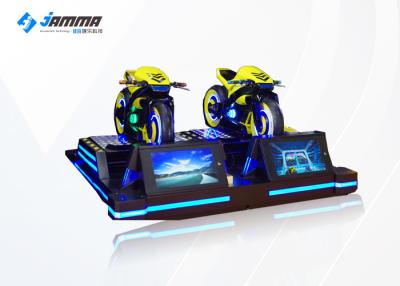 Cina Videogioco di guida dinamico del simulatore di realtà virtuale MOTO della piattaforma con i vetri di Deepoon VR in vendita