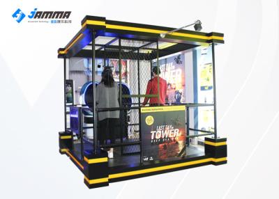 China Simulador da realidade virtual da máquina da defesa VR da torre com 24 exposições da polegada à venda