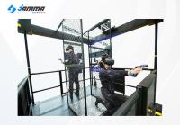 China Vibrating Floor Virtual Reality Simulator / Two Players VR Walking Platform for sale