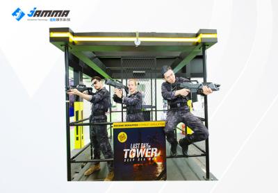 中国 HTC VIVEガラスが付いている二重プレーヤー9D VRの相互射撃のゲームのシミュレーター 販売のため