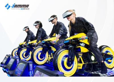 Cina Macchina in competizione con diversi giocatori stimolante del videogioco di guida VR Moto di VR una vista di 360 gradi in vendita
