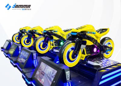 Cina Motociclo del parco a tema di VR che guida la macchina di videogioco di guida del simulatore con 24