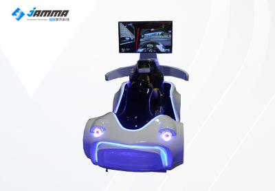 中国 シミュレーターの白色を運転する電気システム9Dバーチャル リアリティのレース カー 販売のため