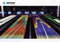 China Game Center Bowling Interactive Projector Games For Double Players for sale