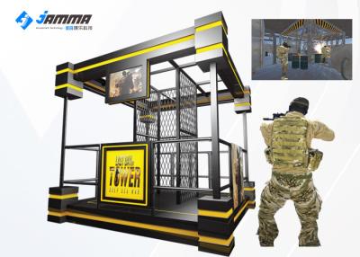 Cina Piattaforma di vibrazione di realtà virtuale del pavimento, macchina combattente con diversi giocatori del gioco della fucilazione di VR per il parco di divertimenti in vendita
