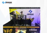 China Double Players Virtual Reality Platform VR Shooting Simulator For Theme Park for sale