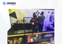 China Double Players Virtual Reality Platform VR Shooting Simulator For Theme Park for sale