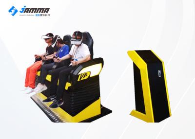 Cina Simulatore nero e giallo 3500W per tre persone di realtà virtuale di colore 9D in vendita