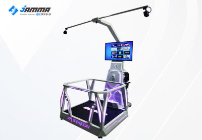 China Wechselwirkende 80 der PC-Spiel-9D VR Station Simulator-einzelnen des Spieler-VR mit einer 42 Zoll-Anzeige zu verkaufen
