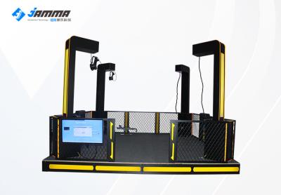 China 4P schietend Spelsimulator met pp-Automatisch Kanon Klein Gebied pas Glazenhoogte aan Te koop