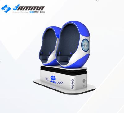 China De dubbele Seat-Virtuele de Werkelijkheidssimulator van de Eivorm/de Hoogste Motie zitten 9D-Filmbioskoop voor for sale