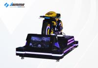 China Virtual Reality 9D Moto Racing Simulator Multiplayer Game With 24