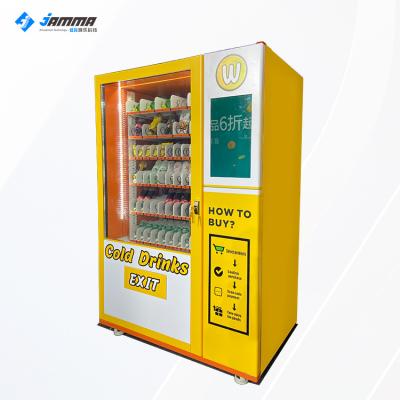China 1500W Milk Drink Vending Machine 21.5 Inch Touch Screen for sale