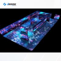 China 800W 3D AR 25 Interactive Floor Projection Game For Wedding for sale