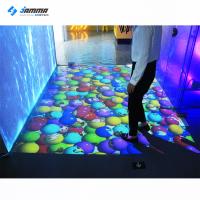 China Amusement 3D Interactive Floor Projection System Kid Games for sale