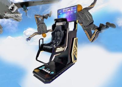 Cina Rotazione del singolo giocatore VR Flight Simulator 360 per le montagne russe in vendita