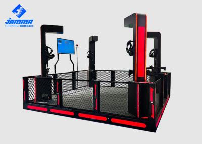 China Simulador da realidade virtual da tela de 42 polegadas com plataforma do movimento à venda