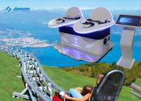 China 9D VR Slide Double Players Virtual Reality Roller Coaster Simulator for sale