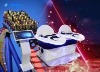 China 9D VR Slide Double Players Virtual Reality Roller Coaster Simulator for sale