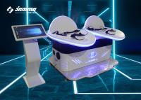 China 2 Players 9D VR Simulator Slide Virtual Reality Roller Coaster for sale