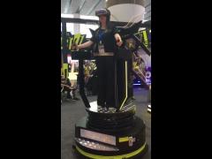 Una dimensione 1.56×1.6×2.66M VR 360 Flight Simulator del giocatore con la piattaforma girante