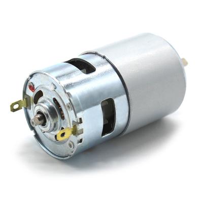 China 775 Permanent Magnet High Speed Brushless Dc Motor Faradyi Factory Direct Sale High Quality 12V 24V Micro Motor IE 1 FR775 for sale