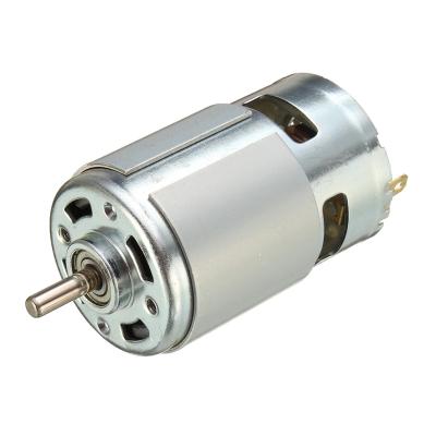 China Faradyi Long-life High-speed High-torque 775 Brushed Motor 6000RPM Replaceable Carbon Brush 24V DC Motor for sale
