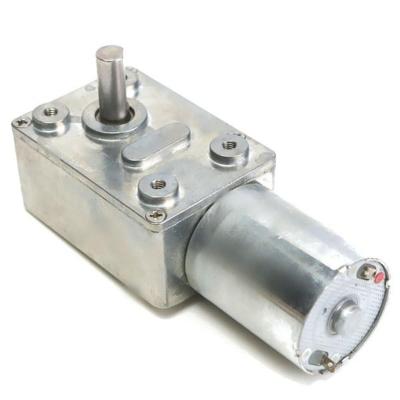 China Faradyi Customized Carbon Brush 370 High Torque Motor Turbo Worm 24V Dc Deceleration Motor 12V Deceleration Motor Smart Lock for sale