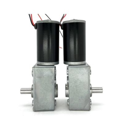 China Faradyi Hot Sale 8mm Max Load 70Kg Right Angle High Torque Dc Brushless Worm Gear Motor For Massage Gun for sale