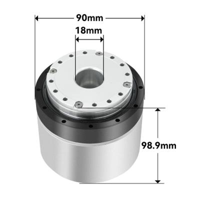 中国 Faradyiのロボット接合箇所のためのエンコーダーが付いている高いトルク90mm BLDCの減力剤ギヤ サーボ調和的なモーター 販売のため