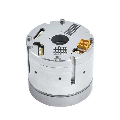 中国 Faradyiはロボット共同腕のためのDia 142Mm 1000W 178N.M DCのブラシレス減力剤の調和的なモーターをカスタマイズした 販売のため
