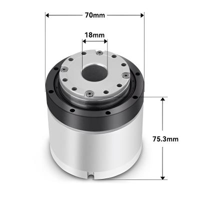 中国 Faradyiはロボティック腕/Cobotを溶接するための高いトルク低雑音100W 10N.m 60RPM 30RPMのブラシレス調和的なモーターをカスタマイズした 販売のため