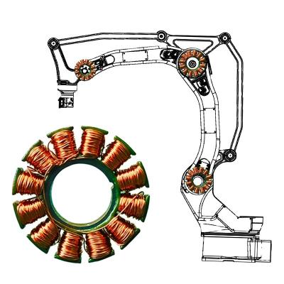Cina Faradyi ha personalizzato il motore unito del robot Frameless interno del corridore di FR1105 22Mm 12V 16V 24V 34V 48V in vendita