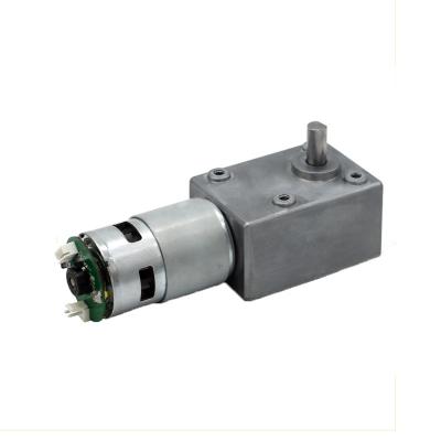 China Faradyi Customized 12V 24V High Torque Brush Motor Turbo Worm Gear Motor Speed Control Motor for sale