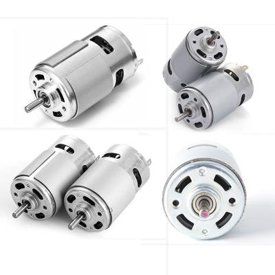 China Faradyi Durable  Motor Bracket Dc 12v-24v 3000-12000rpm Motor Large Torque Gear Motor For Power Machine Vacuum for sale
