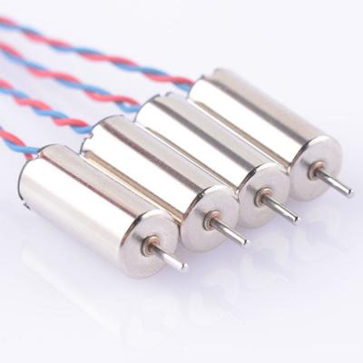 China Faradyi Customized 0408 Micro 1.3v High Speed 6000RPM 7mm DC Mini Hollow Cup Vibration Motor for sale