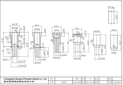 Κίνα Επιφανειακή γυάλωση Hex Die CAD Design Cold Heading Punch Die προς πώληση