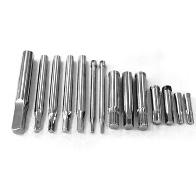 Cina Produttori di pin di punzione con rivestimento in TiN resistente HSS Progettazione CAD in vendita
