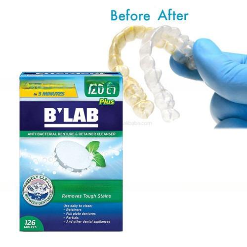 Quality OEM/ODM Personal daily cleaner Denture Cleaner Tablets of Remove Bad Odors, for sale