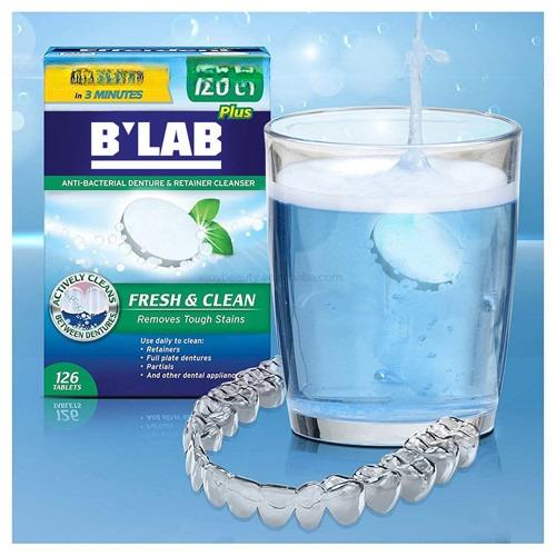 Quality OEM/ODM Personal daily cleaner Denture Cleaner Tablets of Remove Bad Odors, for sale