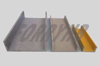 China FRP Structural Pultruded Profile-Channel for sale