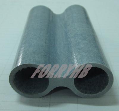 China FRP Structural Pultruded Profile-Double Tube for sale