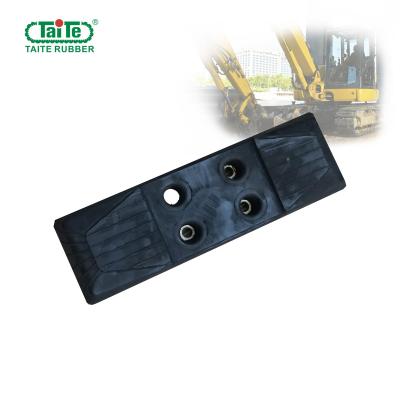 China 400mm Width Excavator Rubber Pads Rp - Ct - 400d For Terex Tc48 / Tc60 Schaeff Hr21 for sale