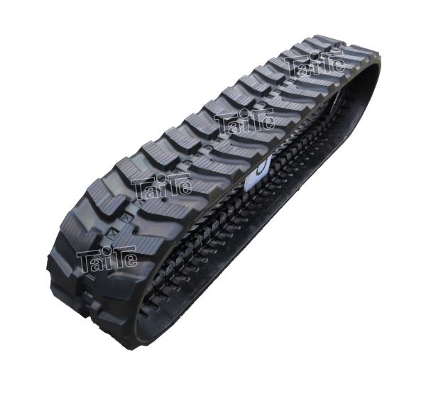 Wear Resistance Rubber Excavator Tracks 4620mm Length Jointless Structure