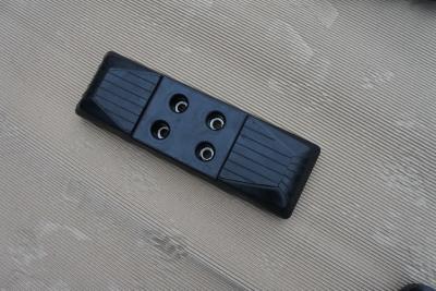 China Pads de borracha Komatsu para trilhos de aço resistentes a altas temperaturas à venda