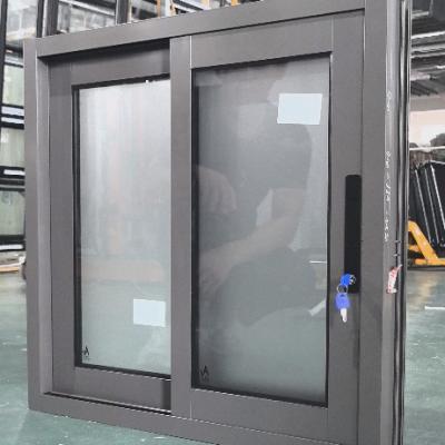 China 1.4mm Thickness Alum Sliding Window Wind Resistant For Home Use for sale
