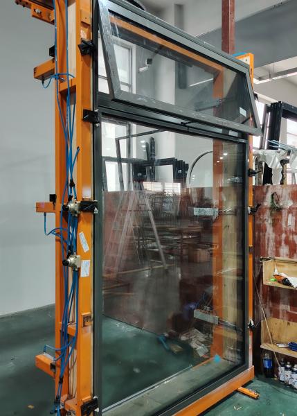 Quality Custom Design Aluminum Frame Awning Windows With Adjustable Opening Angle for sale