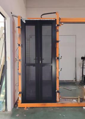 China Australian Standard Aluminum French Doors with Built-in Screen Door for sale